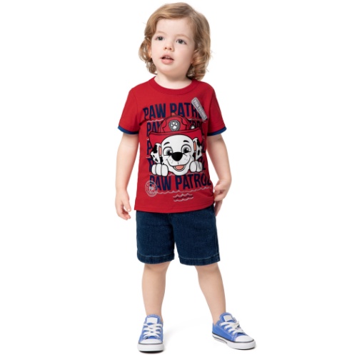 Camiseta Blusa Infantil Menino Masculina Malwee Patrulha Canina ...