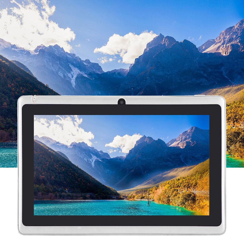 Q88 Câmera WiFi Tablet Quad-Core 7 " HD 1 8GB Crianças PC Android ...