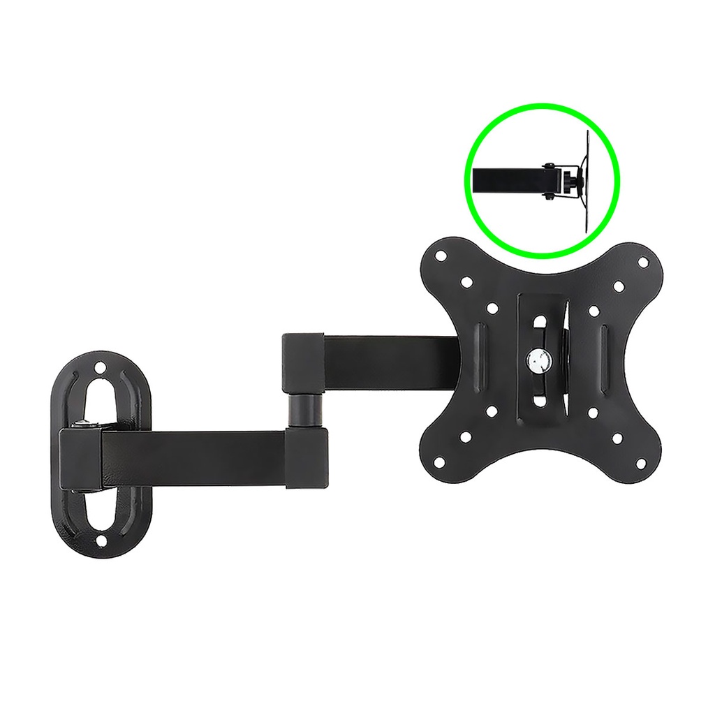 Suporte Tv Bi Articulado 14 a 32 polegadas Tv 32 Led Lcd 4k | Shopee Brasil