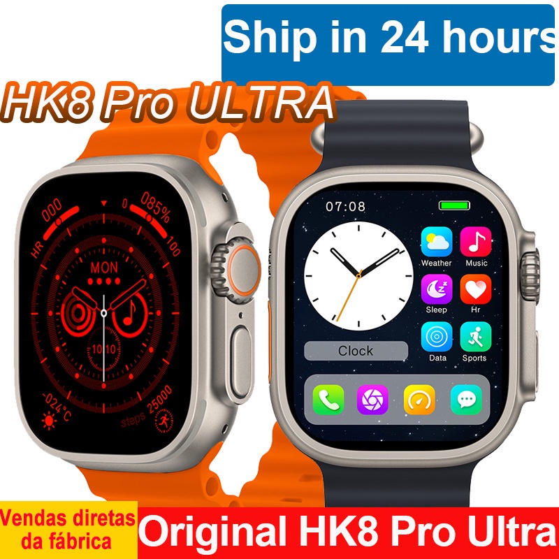 HK8 Pro Ultra Smart Watch Men Series 8 Voz Assistente De 49mm 2.12 ...