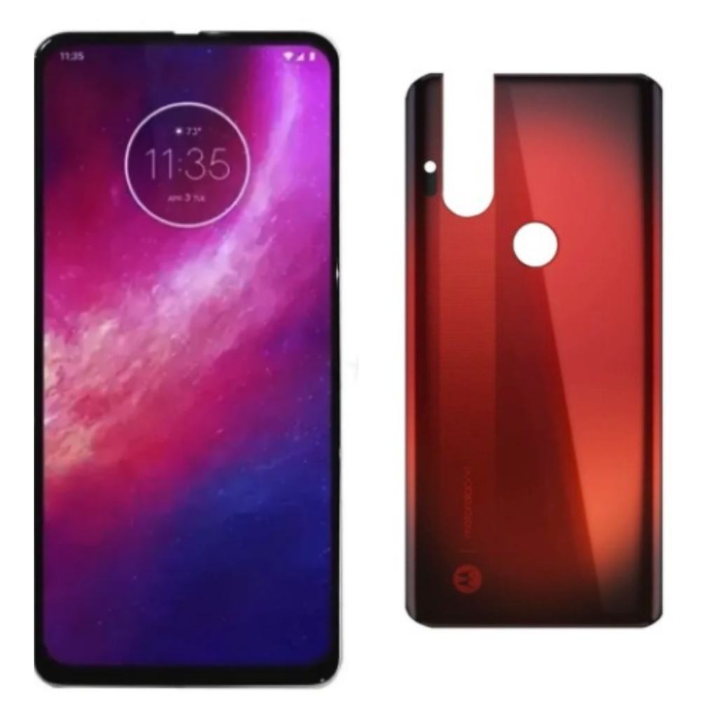 Tela Display Frontal Touch Para Celular Moto One Hyper + Tampa Traseira ...