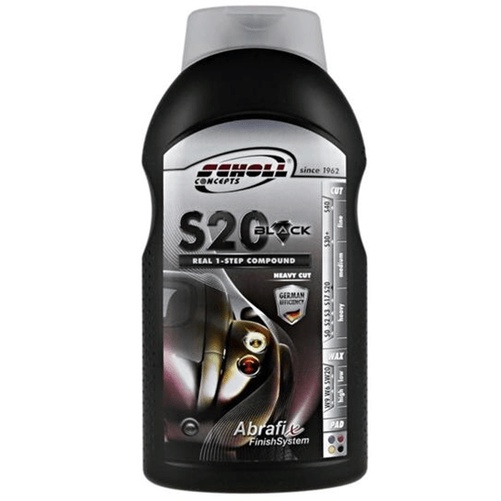 S20 Black Composto Polidor One Step 500g - Scholl Concepts | Shopee Brasil