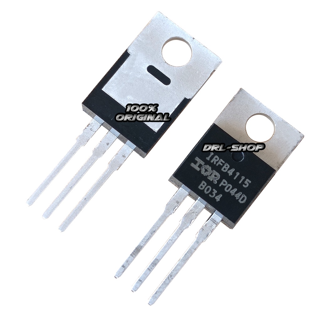 Kit 4 Irfb4115 Transistor IRFB4115 Mosfet Original Taramps | Shopee Brasil