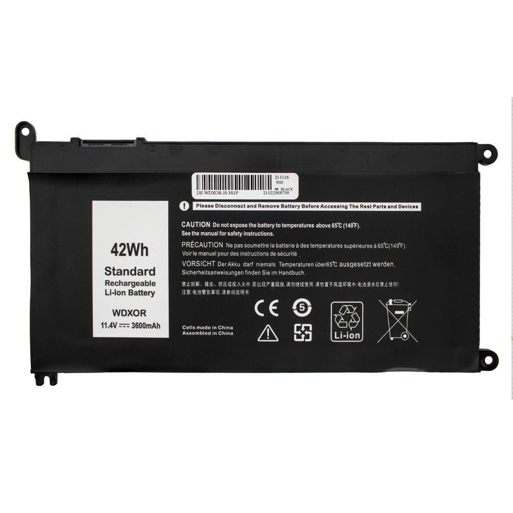 Bateria Notebook Dell Inspiron WDX0R 3CRH3 11.4V | Shopee Brasil