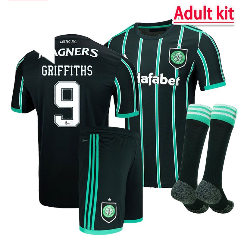2022 2023 Kit Adulto Celtic Away Camisa De Futebol Masculina Com Meia ...