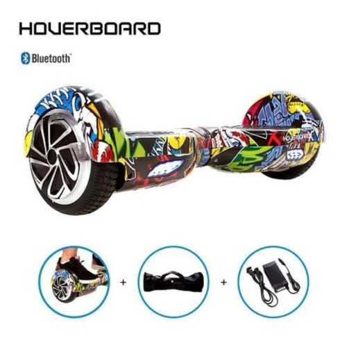 6 Led Hoverboard Skate Electrico Overboard Bluetooth Scooter | Shopee ...