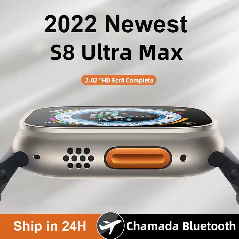 Relógio Smartwatch Original HW9 Ultra Max De 2,2 Polegadas AMOLED Série ...