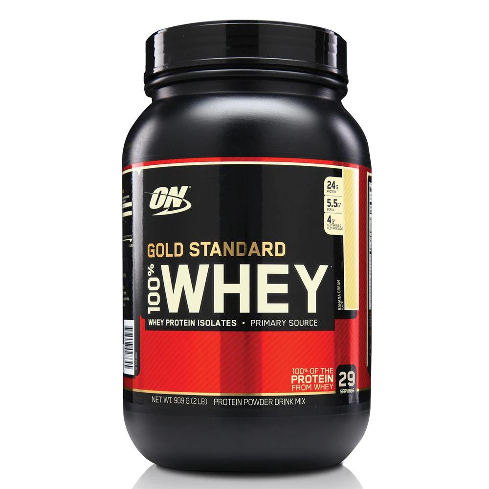 Whey On Gold Standard Morango 907g Optimum Nutrition | Shopee Brasil