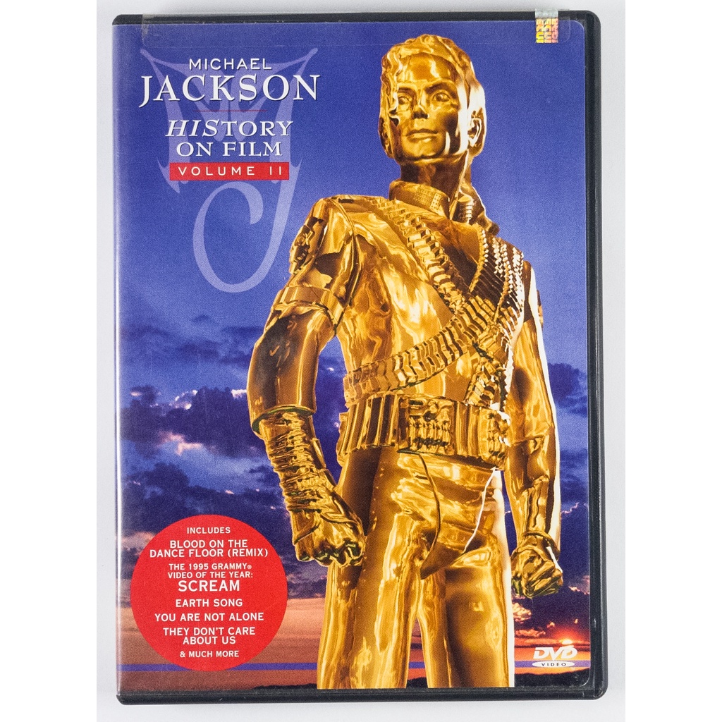DVD Michael Jackson History on Film Volume 2 Importado - Escorrega o Preço