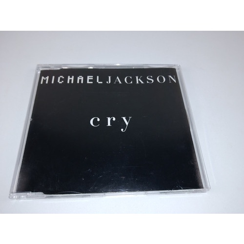 Cd Michael Jackson - Cry - Single - Nacional - Promocional | Shopee Brasil
