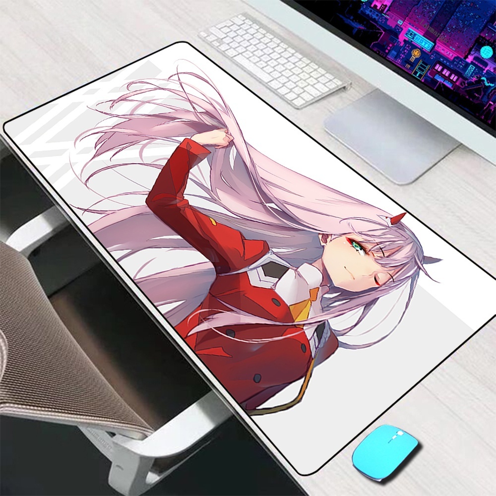 Zero Two Darling In The Franxx Mouse Pad Acessórios Grandes Para Jogos ...