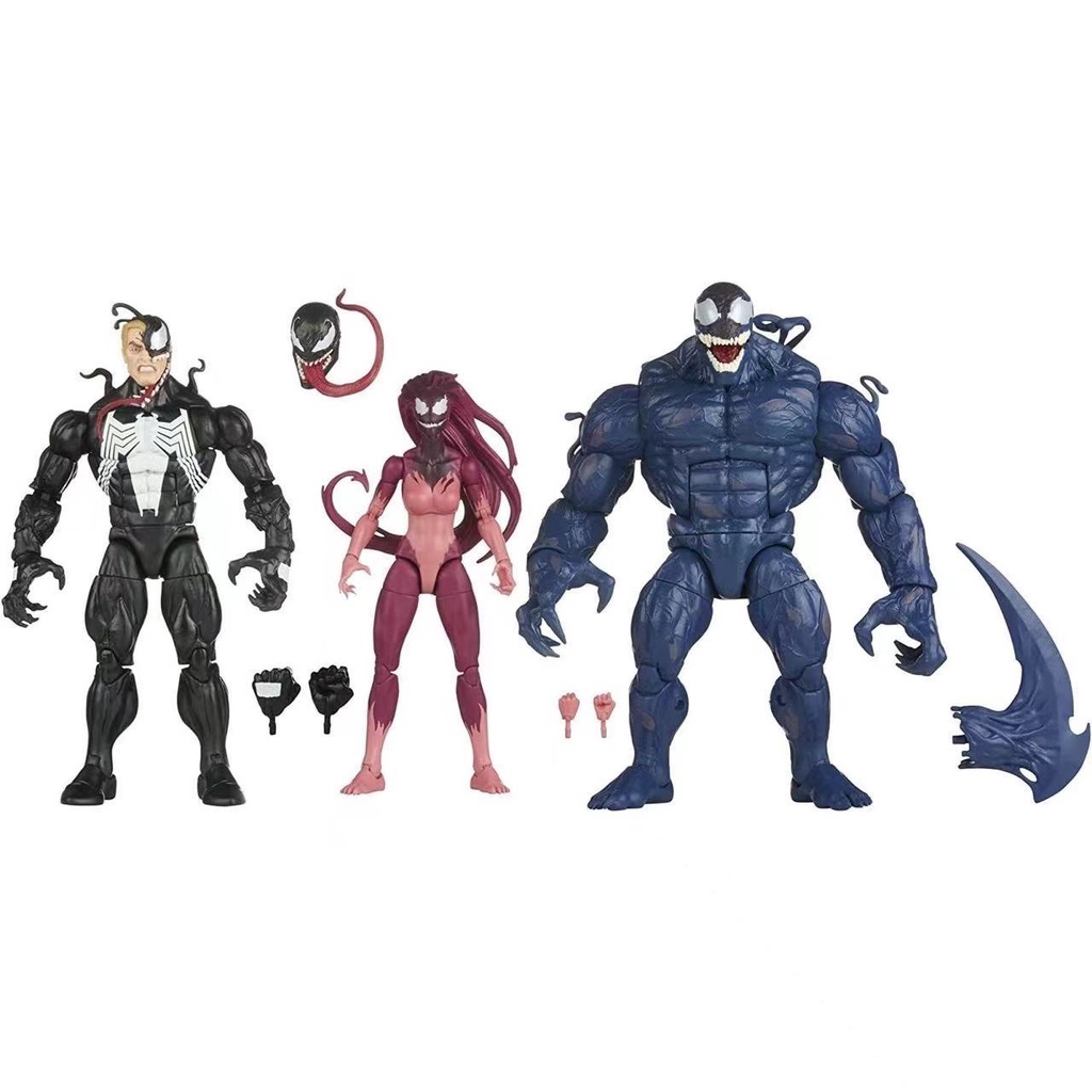 Hasbro Marvel series Spider-Man venom symbiosis extreme riot three ...