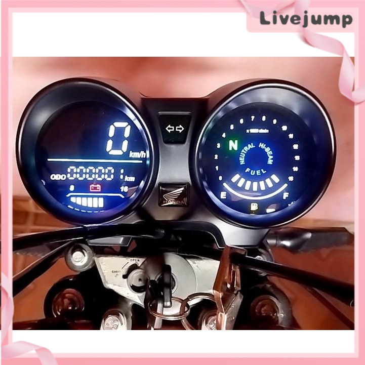 Painel Digital LED Velocímetro Eletrônico De Motocicleta RPM Para Honda ...