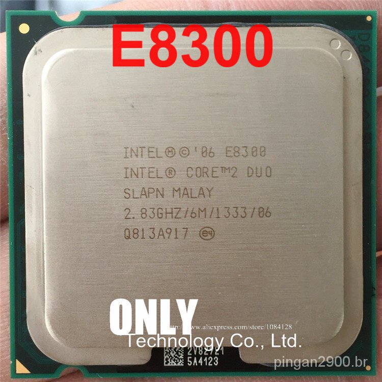 Processador Intel Núcleo Duplo E8300 2.8GHz CPU De Cache 6MB Para ...