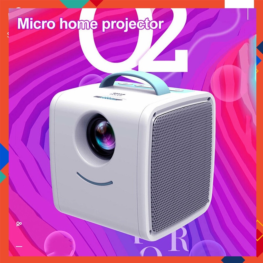 Q2 Mini Projetor Portatil LCD Cinema Em Casa Proteção Ocular Infantil ...