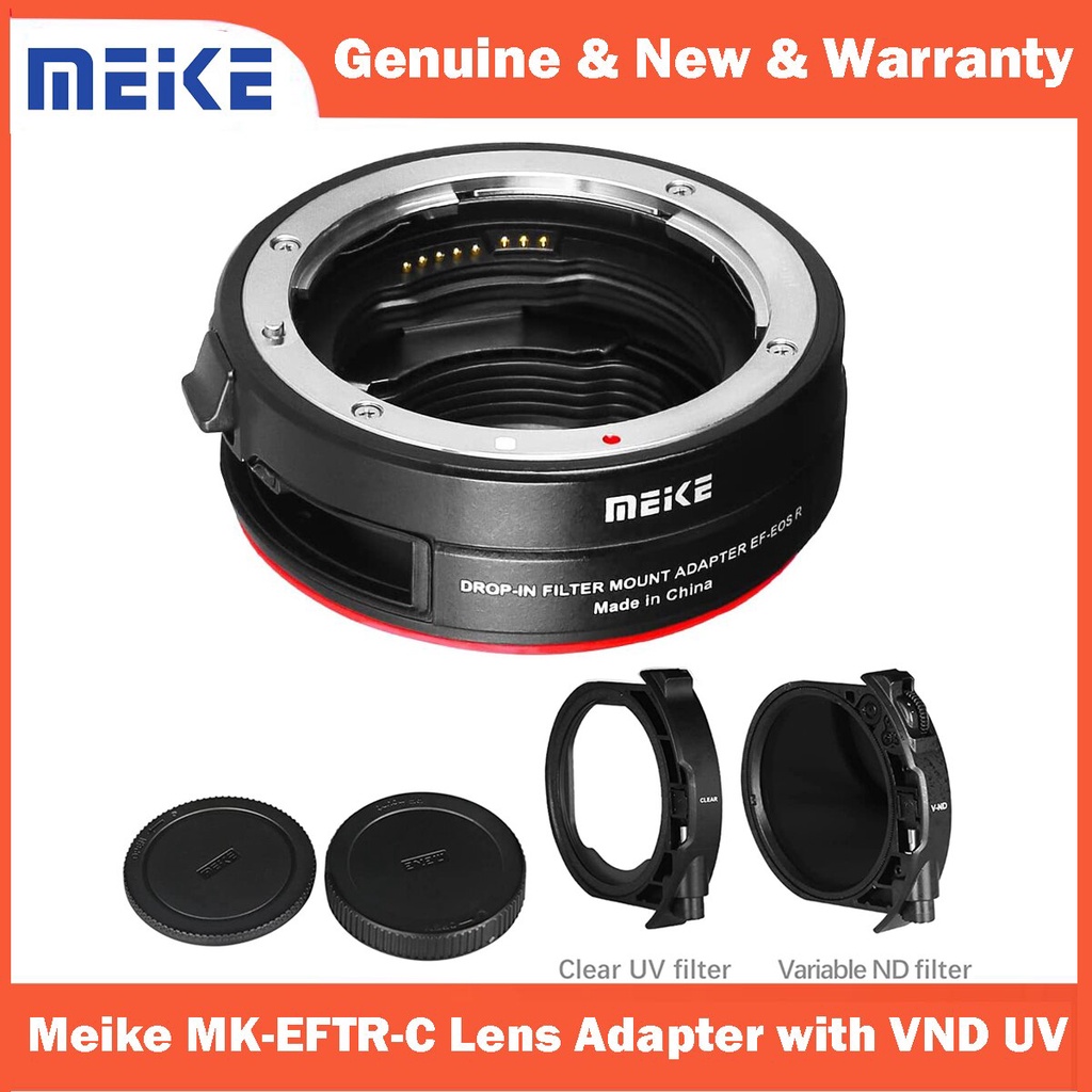 Adaptador De Montagem De Lente Automática Meike MK-EFTR-C Com Filtro ND ...