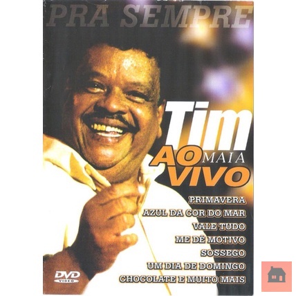 DVD: Pra Sempre Ao Vivo - Tim Maia - Paradoxx Music (Original) | Shopee ...