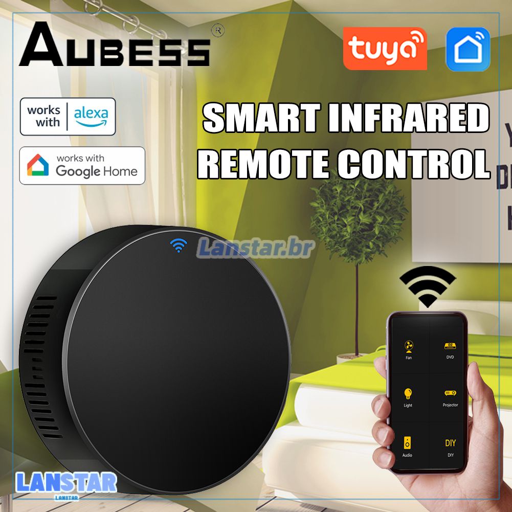 Wi-fi Rf Ir Universal Remote Controller Condicionado Set-top Box Seu ...