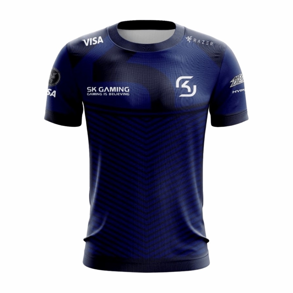 Jersey Uniforme SK Gaming A Camiseta De Manga Curta Dos Sonhos Homens Tops De Verão - Desconto ...