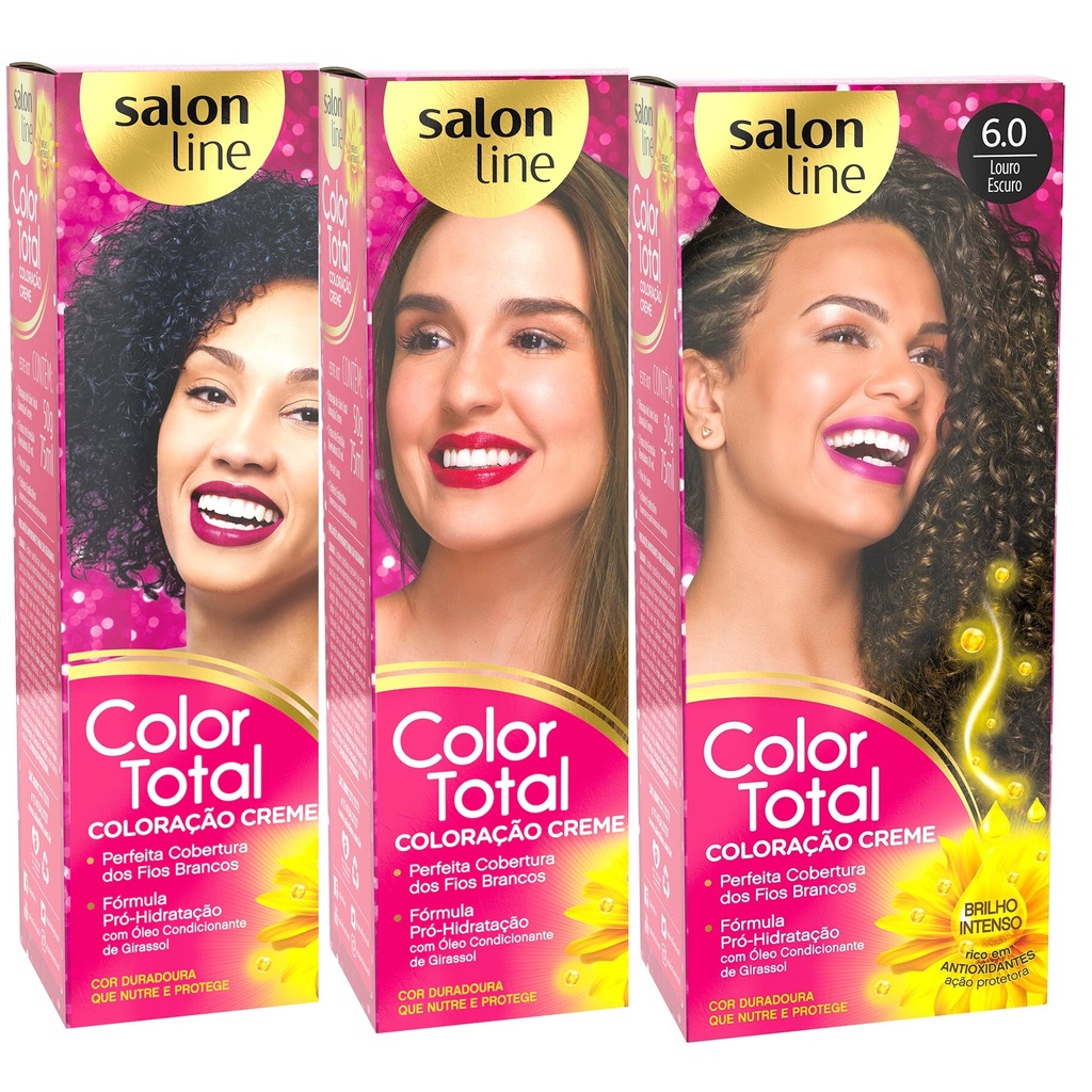 Salon Line Color Total Profissional - Escolha | Shopee Brasil