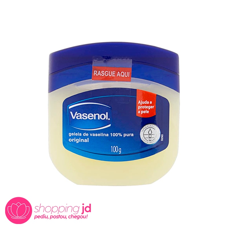 Geleia de Vaselina 100% Pura Original Vasenol - 100g | Shopee Brasil