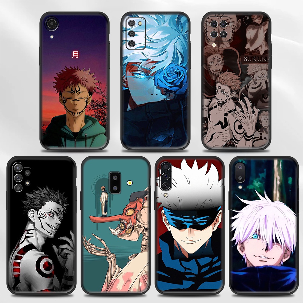 Capa Anime Japonês Jujutsu Kaisen Para Samsung Galaxy A23 A03 A53 A73 ...