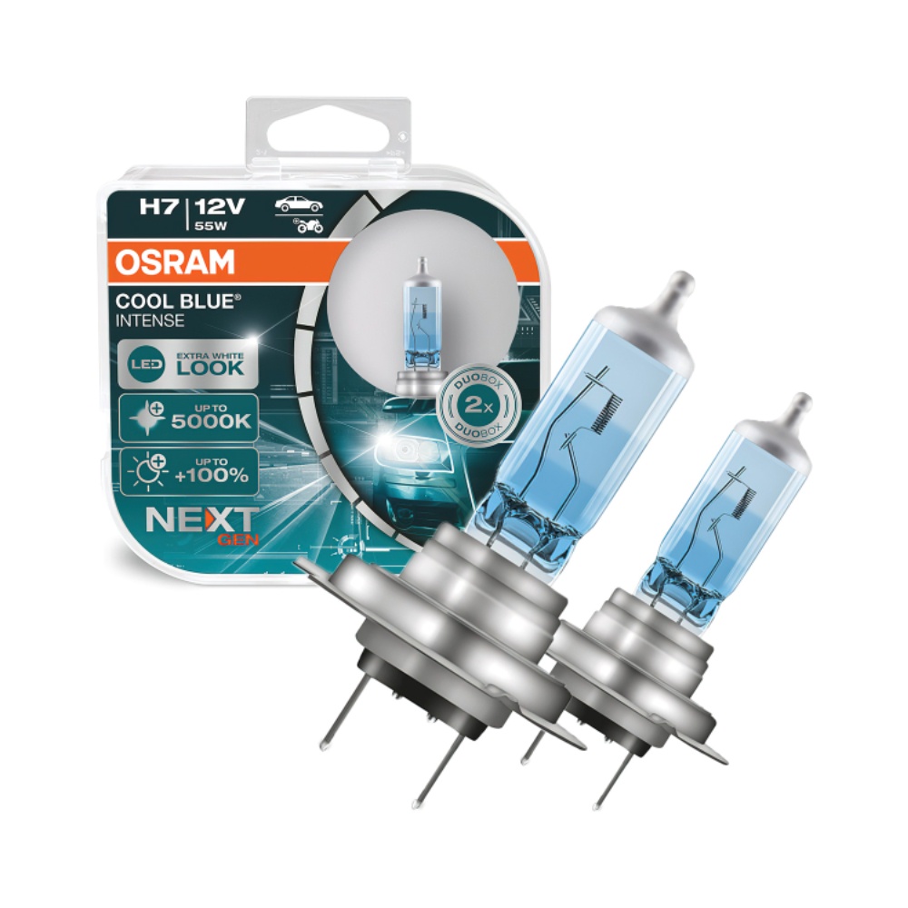 Par de Lâmpada Osram Cool Blue Intense H4 5000K 12V 60/55W - Desconto ...