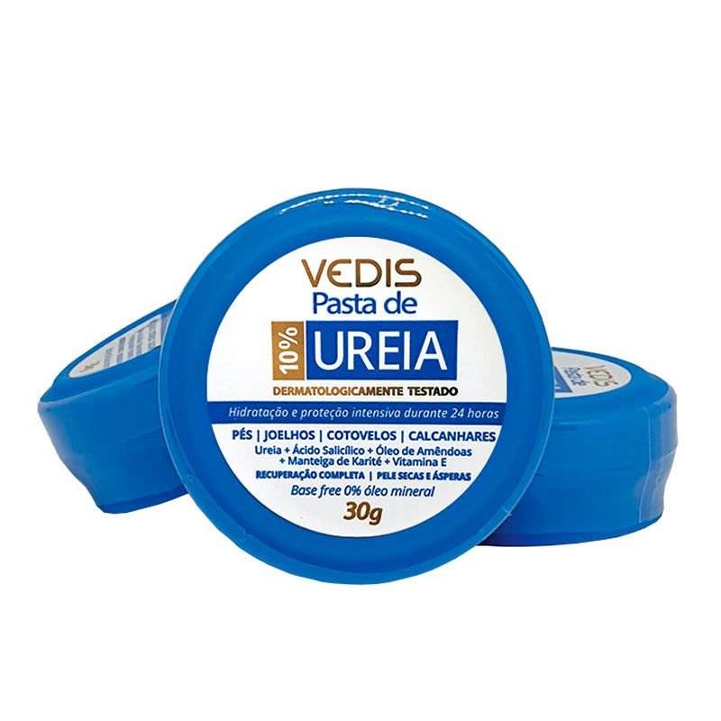 Pasta Ultra Hidratante Corporal De Ureia Vedis Pomada | Shopee Brasil