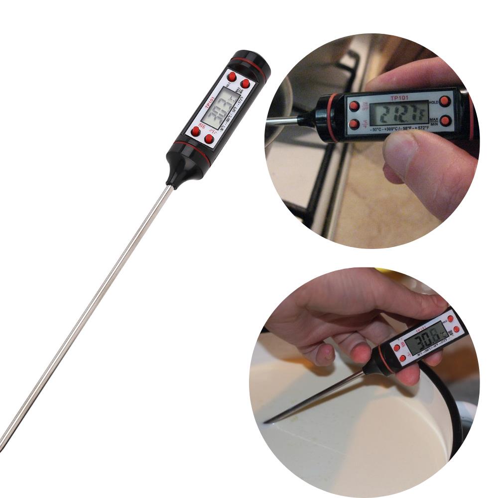 Termometro Culinario Digital Espeto Cozinha Tp101 | Shopee Brasil