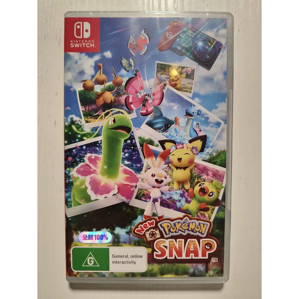 New Pokémon Snap Nintendo Switch Jogos Mídia Física Novo - Escorrega o ...