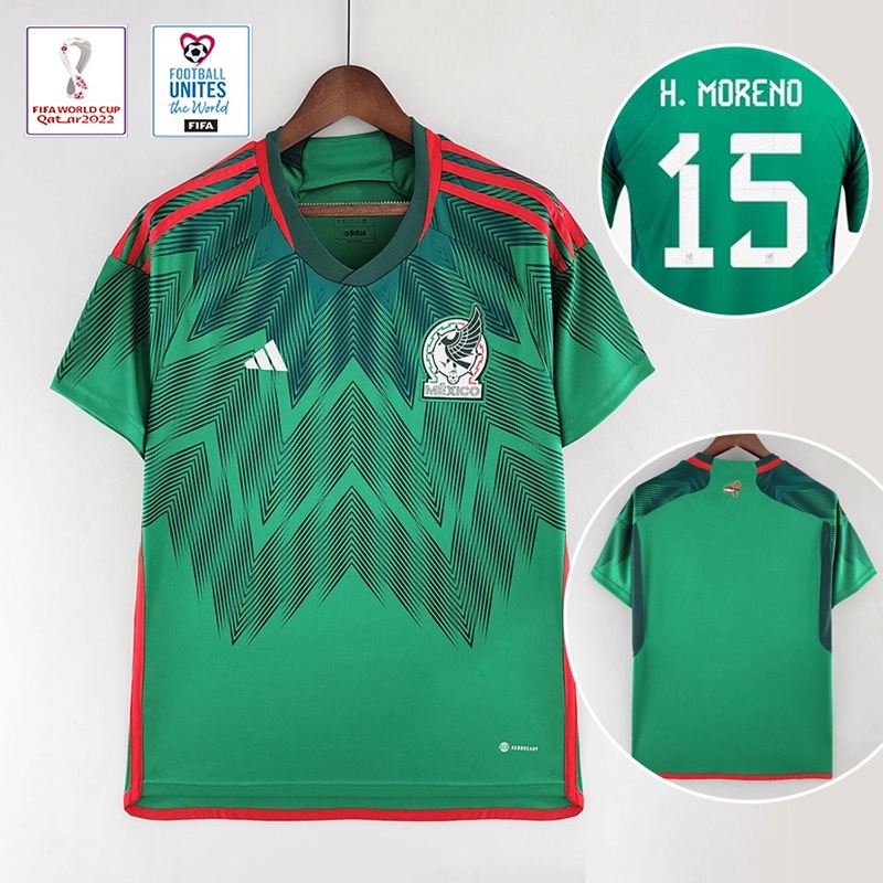 Camisa De Futebol Masculina Jersey Verde 22-23 MXG | Shopee Brasil