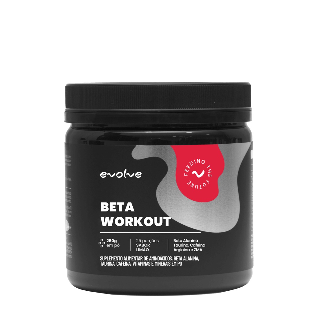 Pré Treino Beta Workout 250g - Evolve | Shopee Brasil