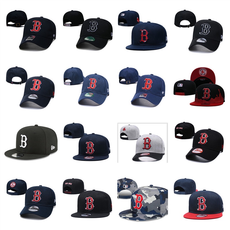 Boné de beisebol ajustável MLB Boston Red Sox chapéu de viagem chapéu ...