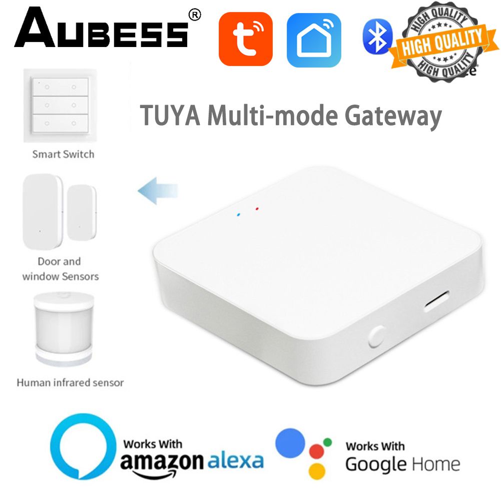 Tuya Graffiti Gateway Zigbee Bluetooth Malha de alta qualidade | Shopee ...