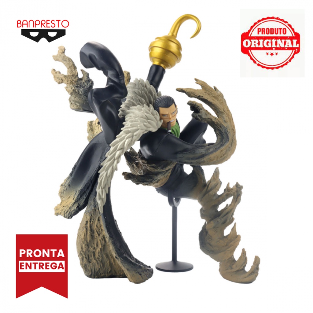 Action Figure Crocodile One Piece Original Banpresto19cm | Shopee Brasil