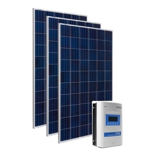 Kit 3x Painel Placa Controlador Mppt Solar Fotovoltaico 150w | Shopee ...