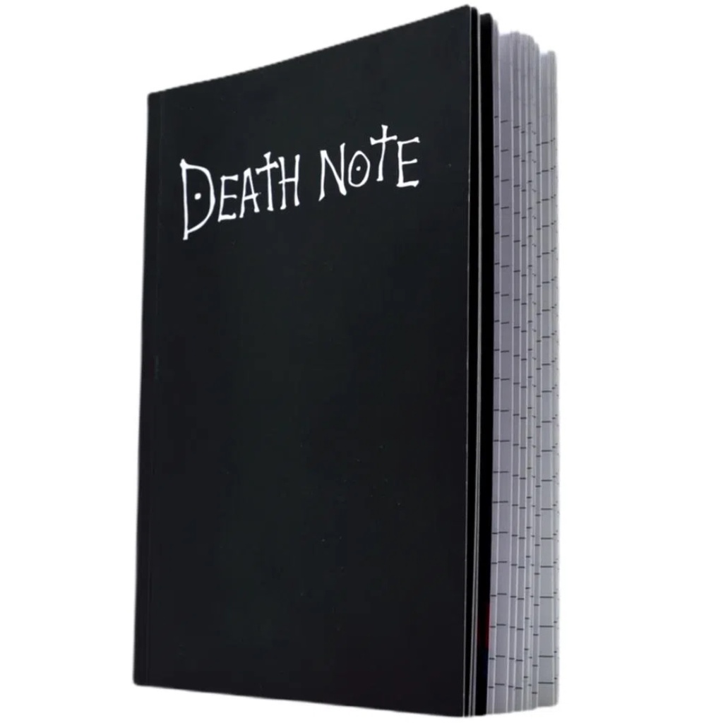 Caderno Death Note L Kira Ryuk Anime Livro Morte Black | Shopee Brasil