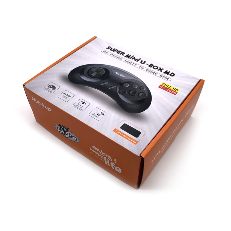 Console MD Sega 16 bits De Jogo Sem Fio U-box Para Genesis Game Stick ...
