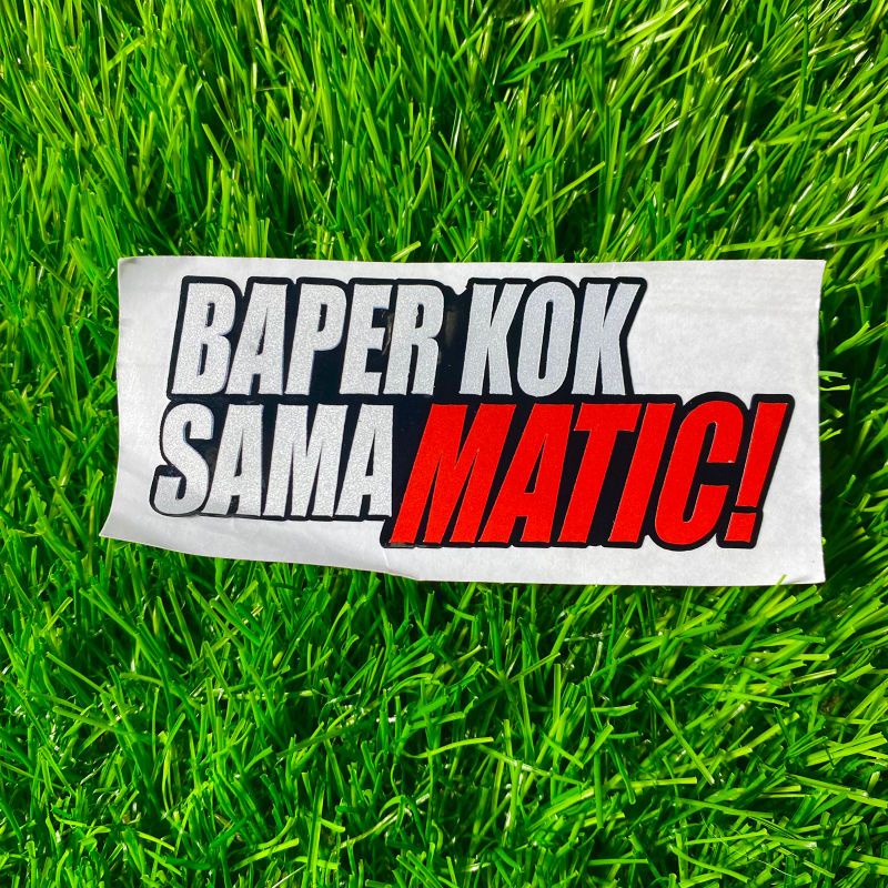 Adesivo De baper Como Vem O Mesmo Corte Estático Pilha | Shopee Brasil