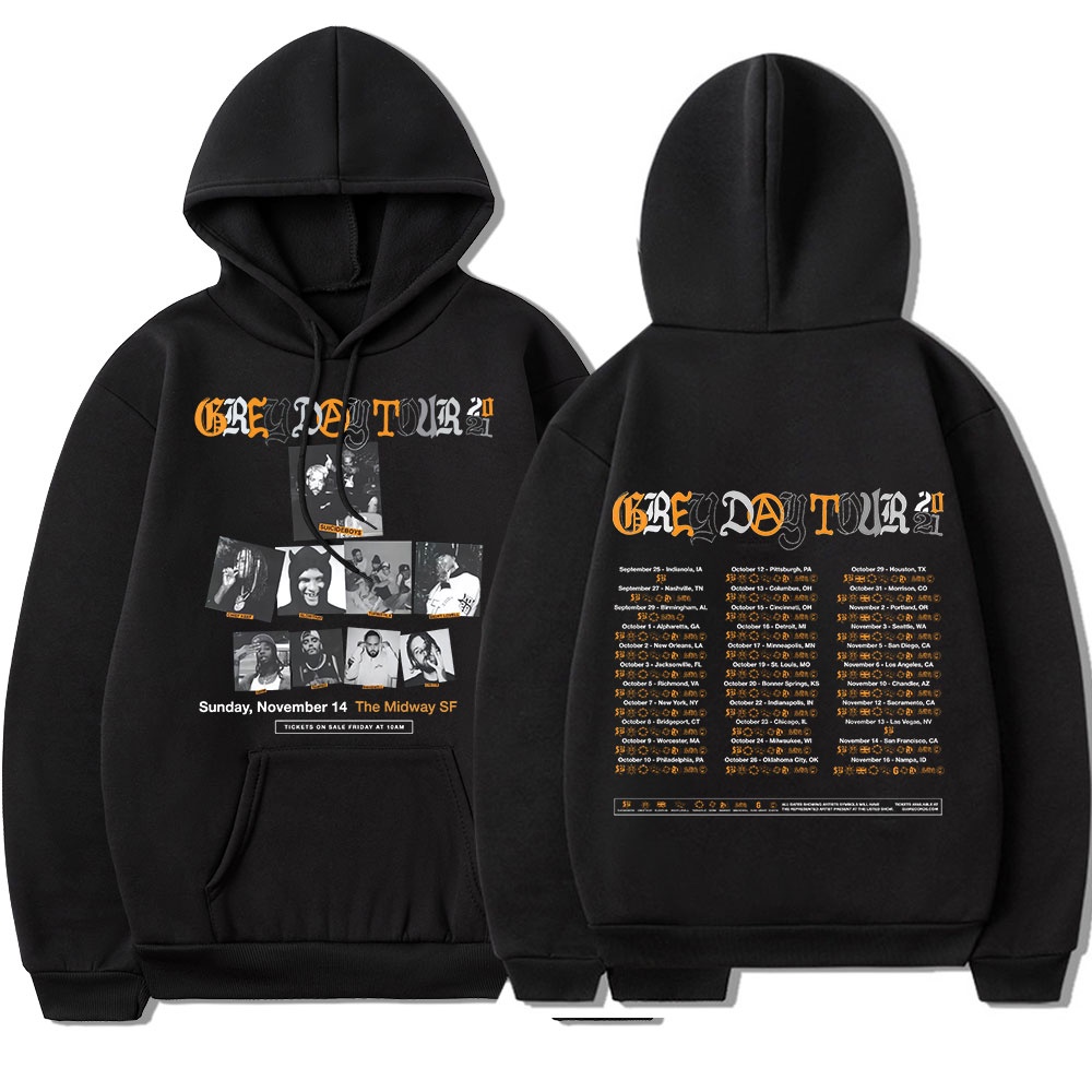 Us $ Uicídio Grey Day Tour Hoodie Hip Hop Rapper Suicboys Moletom Com ...