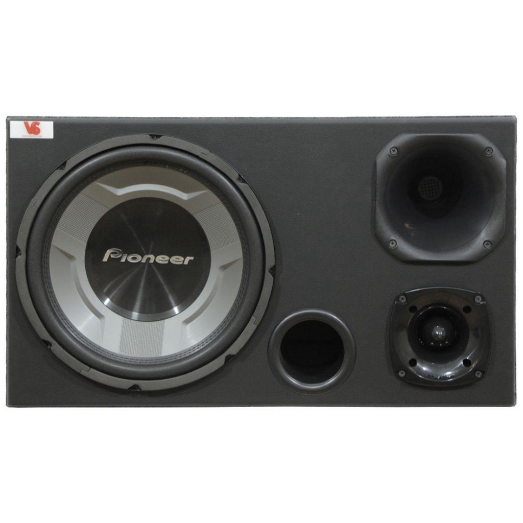 Caixa Trio 12'' Pioneer TS-W3060BR + UND400 + UNT400 | Shopee Brasil