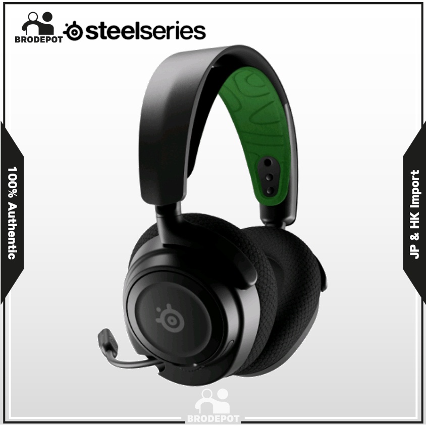 SteelSeries ARCTIS NOVA 7X WIRELESS Simultaneous Wireless (2.4GHz and Bluetooth) Xbox Gaming ...