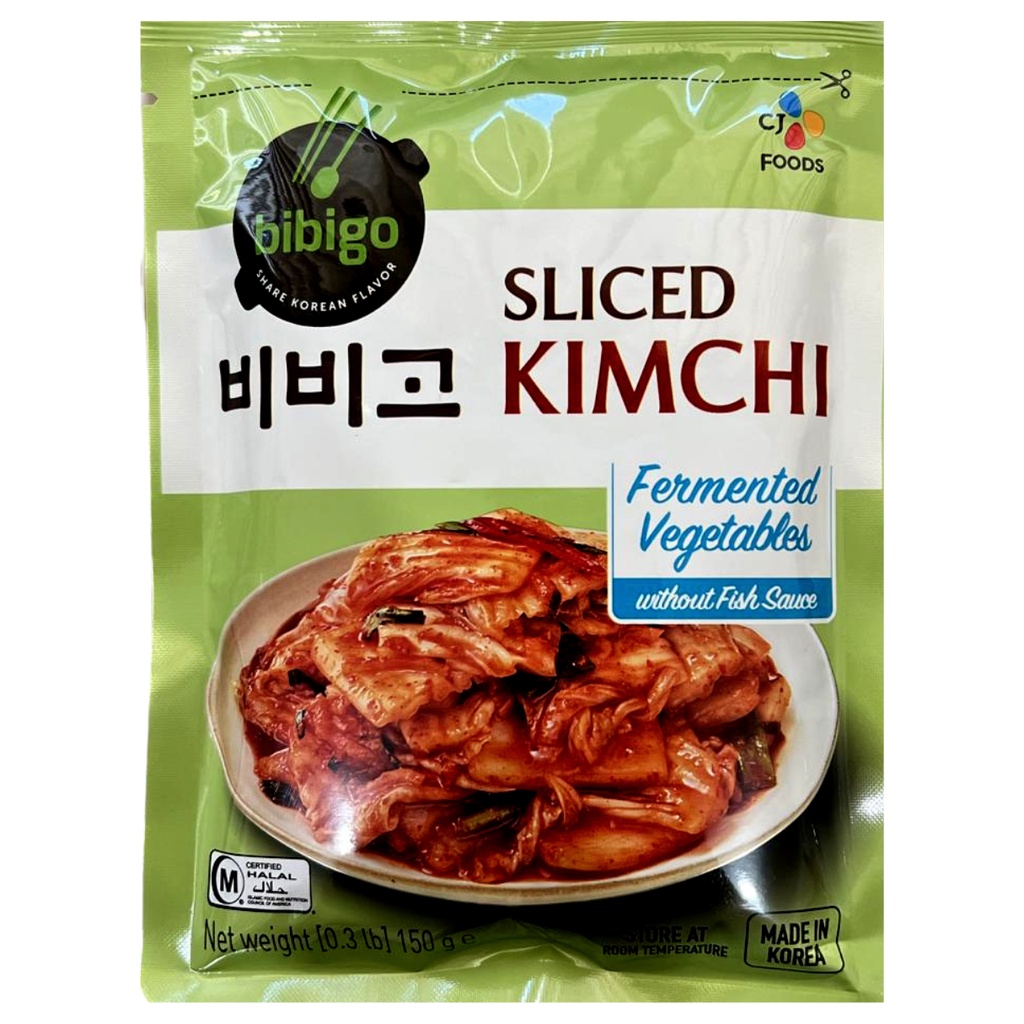 Kimchi Coreano Acelga Condimentada Apimentada Bibigo 150g | Shopee Brasil