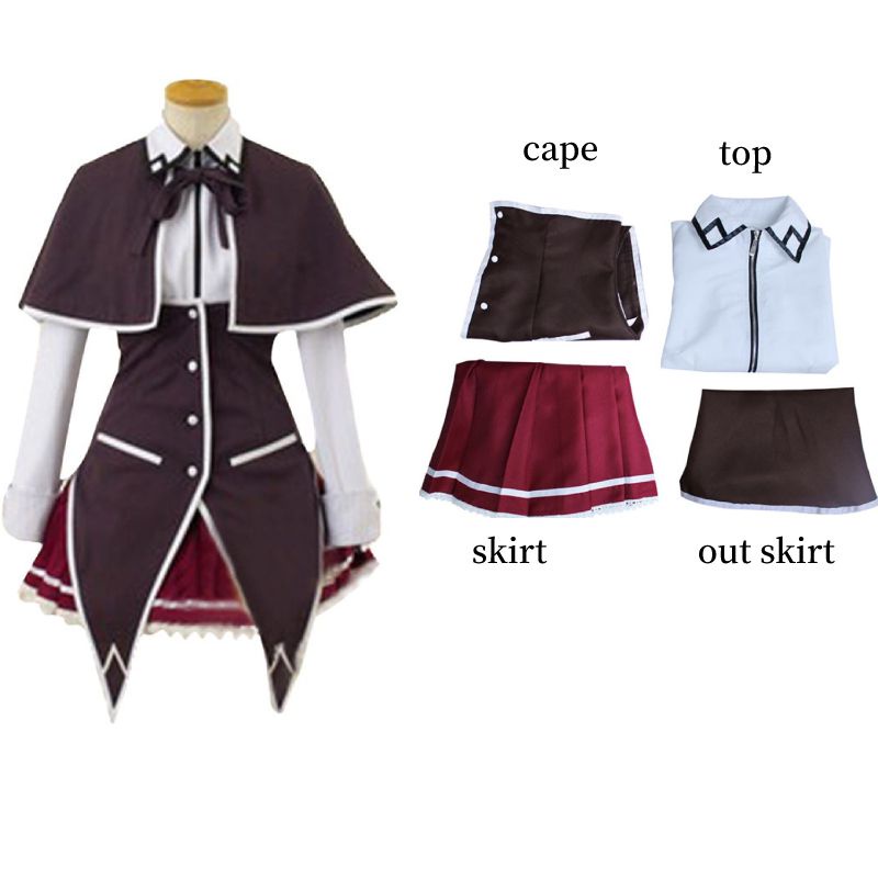 New Anime High School DxD Rias Gremory Koneko Toujou Halloween Cosplay ...