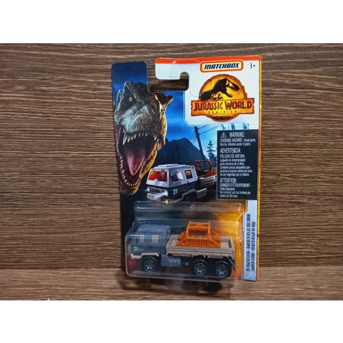 Matchbox Off-road Rescue Rig Jurassic World Mattel | Shopee Brasil