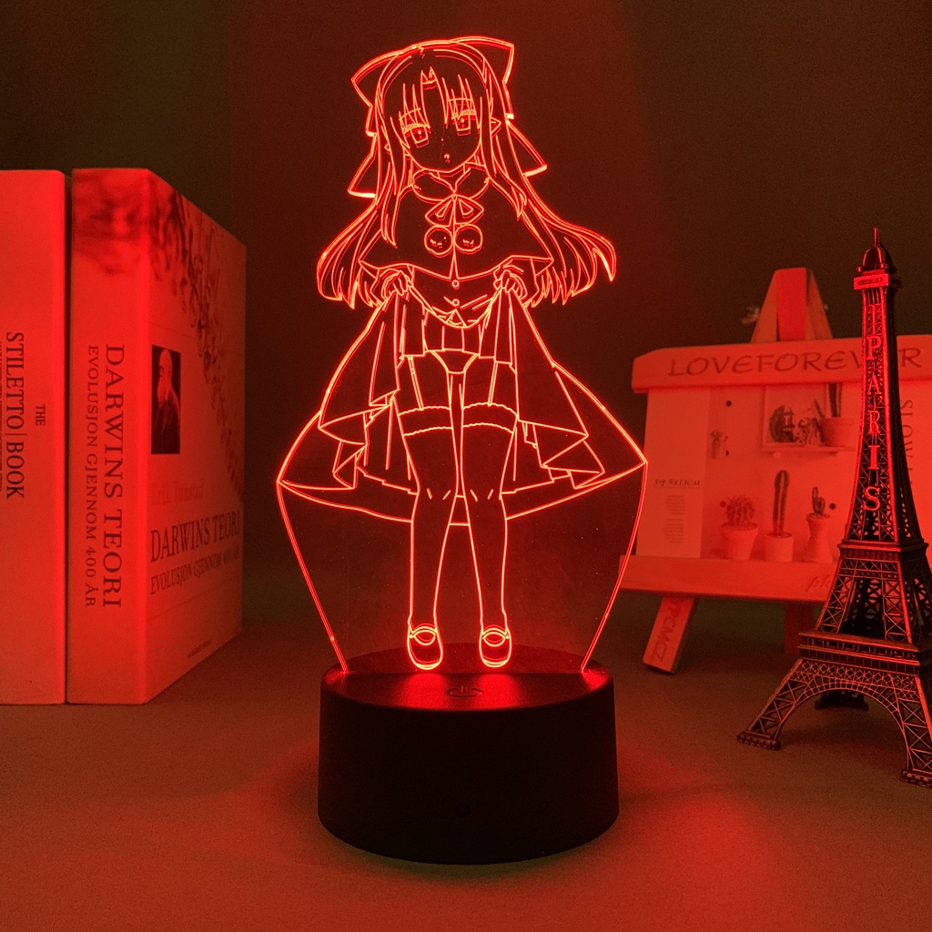 Novo Anime Tsukihime Lunar Legenda Luz Led Para Decoração De Quarto ...