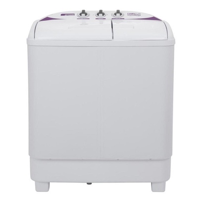 Máquina De Lavar Semi-automática Praxis Twin Tub Inverter Branca 4.1kg ...