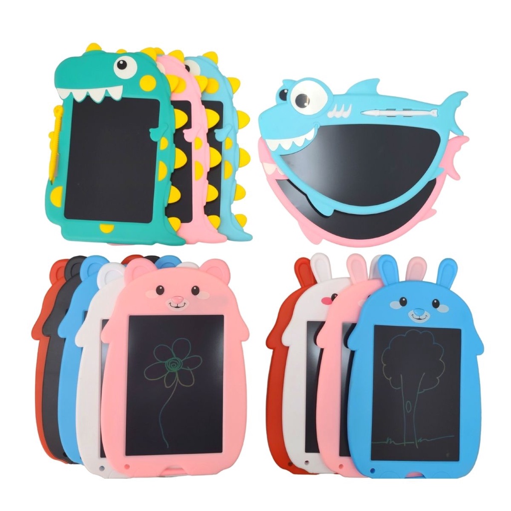 Lousa Magica Tablet Lcd Personagens Escrever, Pintar e Desenhar ...
