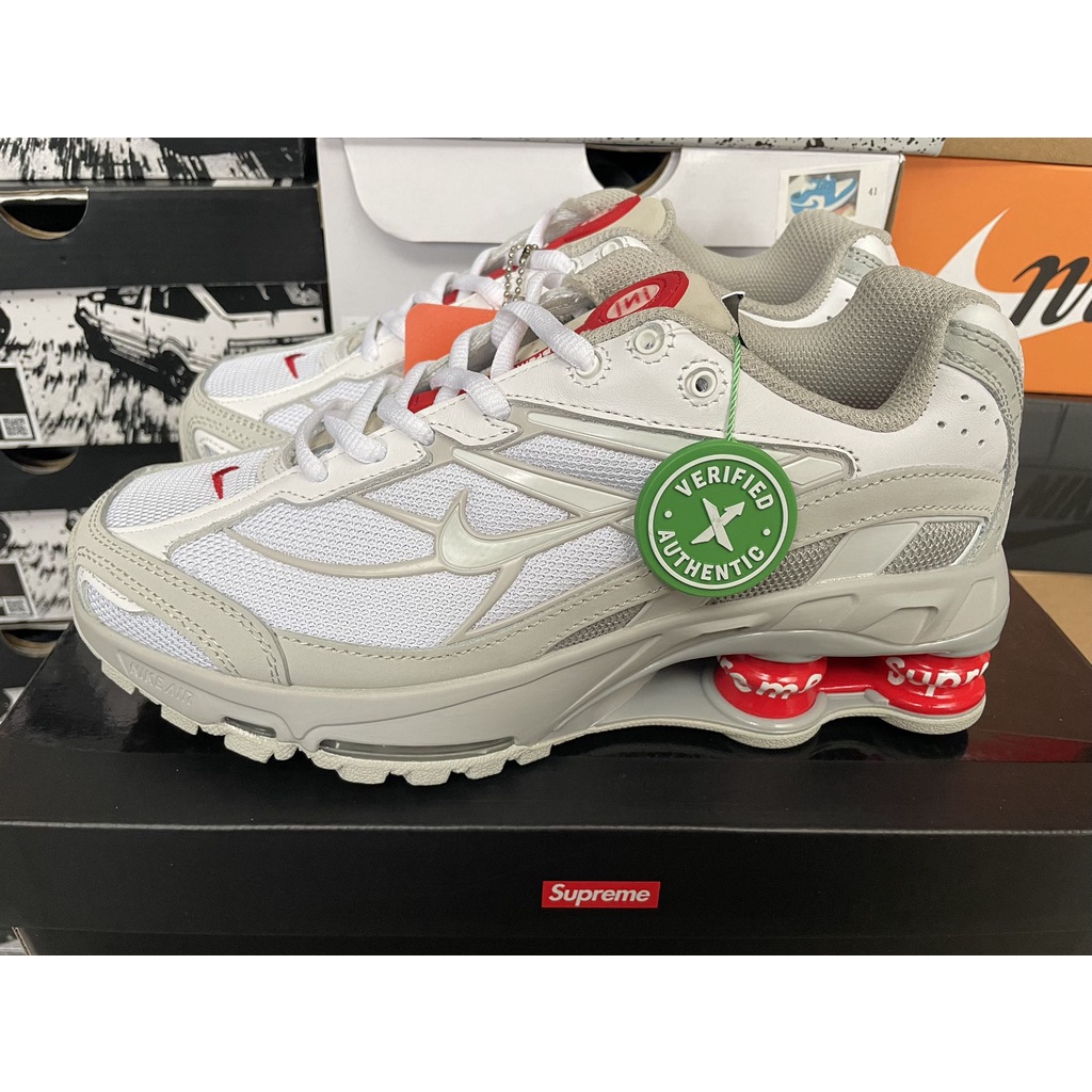 Tênis De Corrida Com Amortecedor Supremo Ni-ke Shox Ride 2 Sp x Supreme ...