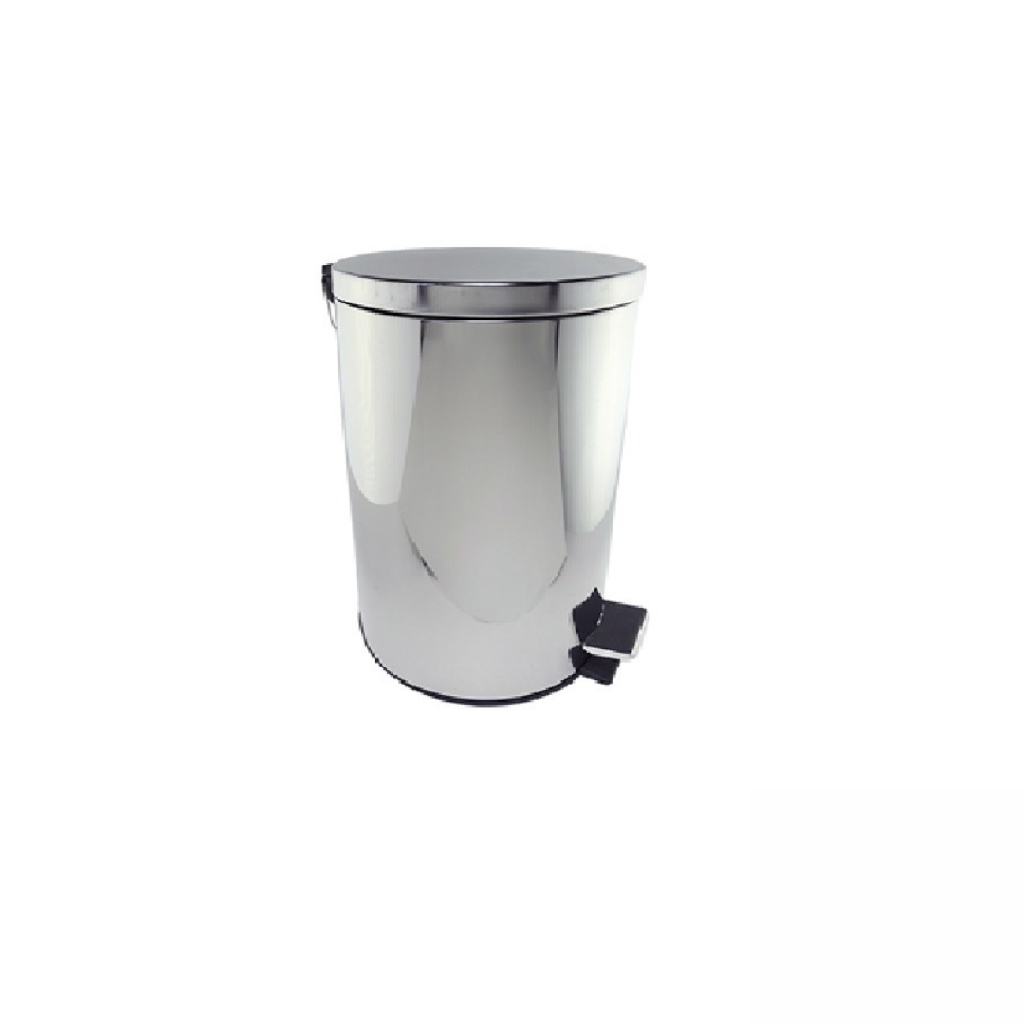 Lixeira Inox Com tampa Pedal 12 Litros | Shopee Brasil